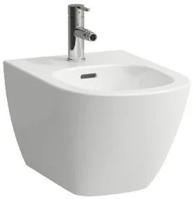 Laufen Lua - Závěsný bidet, otvor pro baterii, LCC, bílá H8300814003021