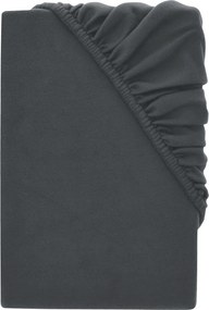 Livarno® Fleecové napínací prostěradlo, 90-100 x 200 cm (šedá)
