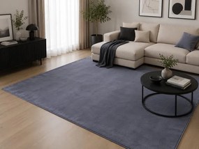 Protiskluzový koberec PLUSH tmavě šedý