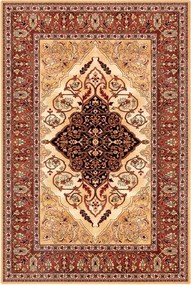 Kusový koberec Leyla hnědý (amber) 100 x 180 cm