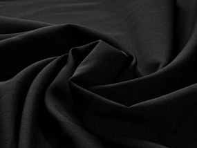 Biante Polštář válec bonbon Rongo RG-014 Černý 15x100 cm
