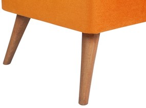 Atelier del Sofa Taburet New Bern - Orange, Oranžová