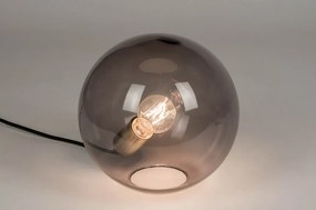 Stolní designová skleněná lampa Prisma I