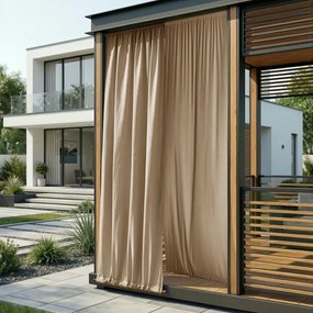 Béžový dimout/venkovní závěs 250x250 cm Calisto – Filumi