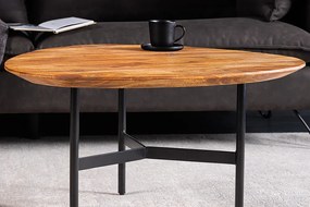 Designový konferenční stolek z masivu Beauty By Nature sheesham 60cm