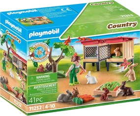 Stavebnice playmobil 71252 králíkárna