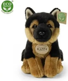 RAPPA Plyšový pes Ovčák 23 cm / ECO-FRIENDLY / od 0 měsíců
