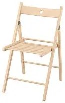 Dřevěná židle  v dekoru buk SMART II