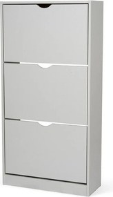 Šedý výklopný botník 60x118x24 cm Stelo – Bonami Essentials