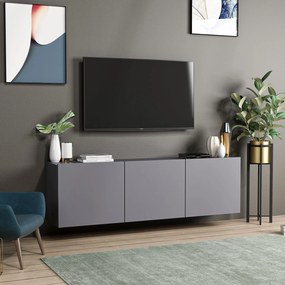 Kalune design TV stolek WHITE antracitový