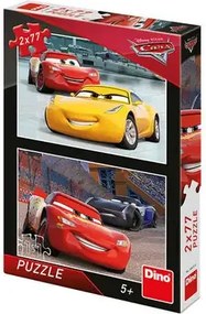DINO Cars 3: Závodníci / 2x 77 dílků / od 5 let