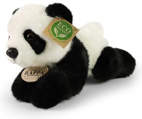 Rappa Plyšová panda ležící 20 cm ECO-FRIENDLY