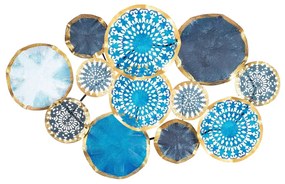 Nástěnná dekorace Zugur modrá