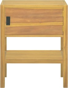 Koupelnová skříňka 60 x 40 x 75 cm masivní teakové dřevo 338249