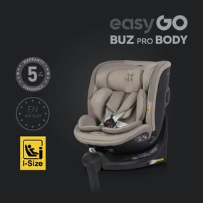 Sada autosedaček 2v1 EasyGo Buz Pro a Buz Pro Body Taupe