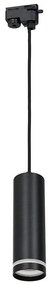 Milagro | Lustr na lanku do lištového systému PIPE 1xGU10/25W/230V černá | MI1870