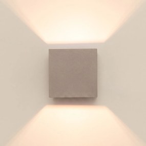 Sollux Lighting Nástěnné svítidlo QUAD 1 taupe
