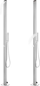 Zahradní sprcha 220 cm nerezová ocel 315942