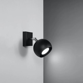 Sollux Lighting Nástěnné svítidlo OCULARE černé