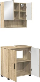 Sada koupelnového nábytku 2 ks Sonoma dub 61 x 35 x 64 cm 3392935