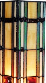 Stolní lampa Tiffany - 12.5*35 cm 1x E14 / Max 40W