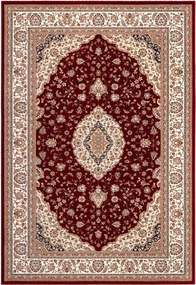 Kusový koberec klasický KIRMAN 511012 červený bordó Rozměr: 160x230 cm