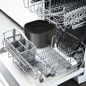 Tmavě šedá horkovzdušná fritéza Infrared EY832HE0 – Tefal