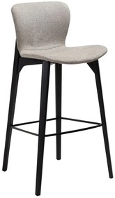 OnaDnes -20% ​​​​​Dan-Form Béžová látková barová židle DAN-FORM Paragon 77 cm