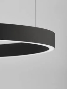 LED lustr Elowen 80 černé