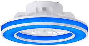 Brilliant - LED RGBW Stmívatelný stropní ventilátor MONDELLO LED/26W/230V + DO