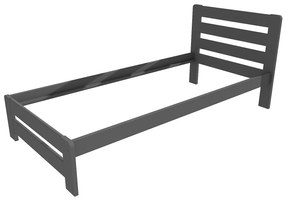 Vomaks Jednolůžková postel VMK001B Rozměr: 100 x 200 cm, Barva: barva šedá