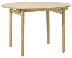 Designový jídelní stůl Wally 120 - 165 cm přírodní dub
