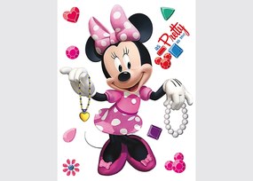 Dětská samolepka na zeď Minnie, Disney | 42.5 x 65 cm | DDK 1754