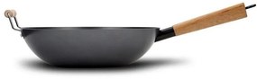 Wok uhlíková ocel Cantonese 32cm