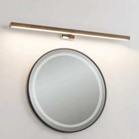 Brilagi-LED Koupelnové osvětlení zrcadla WOODY MIRROR LED/15W/230V IP44 dub/chro