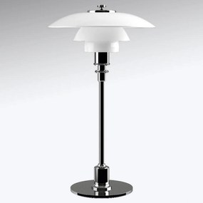 Louis Poulsen PH 2/1 stolní lampa pochromovaná