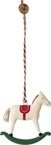 Vánoční plechová ozdoba Rocking Horse Maileg