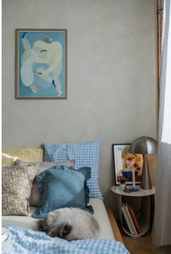 Stolní lampa ve stříbrné barvě Leitmotiv Sublime, výška 51 cm