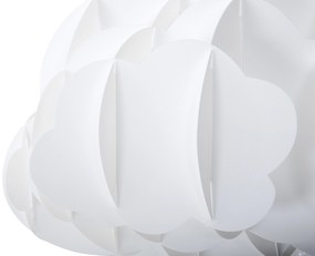 Elegantní závěsná lampa ve tvaru mračna AILENNE Beliani