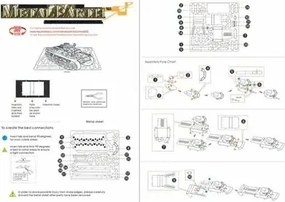 Metal Earth 3D Puzzle Tank Chi-Ha / 29 dílků / od 14 let
