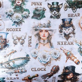 Ložní povlečení Dual Feel STEAMPUNK