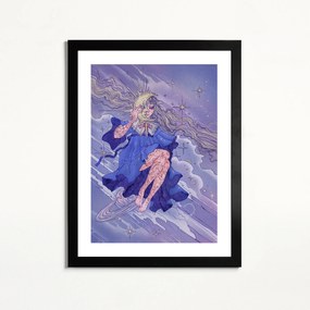 Katarina Kratochvílová | Star Rám: Černý, Velikost: 30 x 20 cm