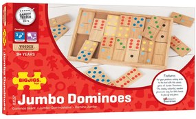 Bigjigs Toys Velké dřevěné domino