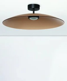 LED černo-moce hnědé moderní stropní svítidlo Polifemo