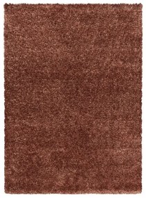 Kusový koberec Brilliant shaggy 4200 cooper 60 x 110 cm