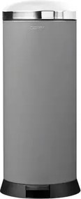 Rossignol Bomba 91043 šedý / Pedálový koš / 30 L / RAL 9006