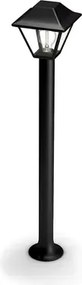 Philips Alpenglow černá / Venkovní sloupkové svítidlo / 90 cm / bez zd
