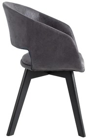 Designová židle Colby antik šedá