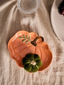 Sinsay - Dekorativní tác ve tvaru dýně - oranžová