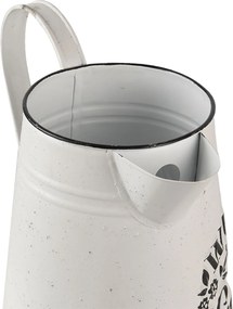Dekorační plechový retro džbán Garden - 17*17*23 cm